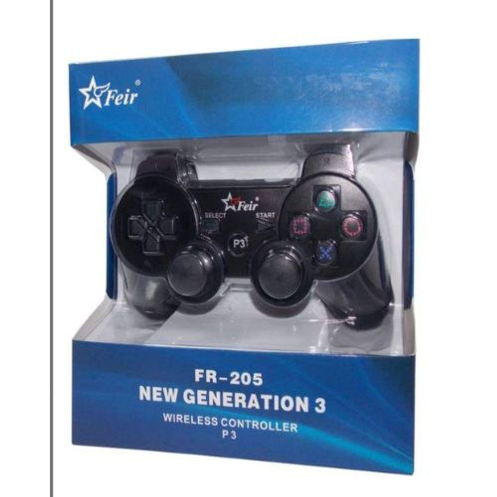 Controle playstation 3 sem fio dualshock joystick ps3 2un feir | Pontofrio