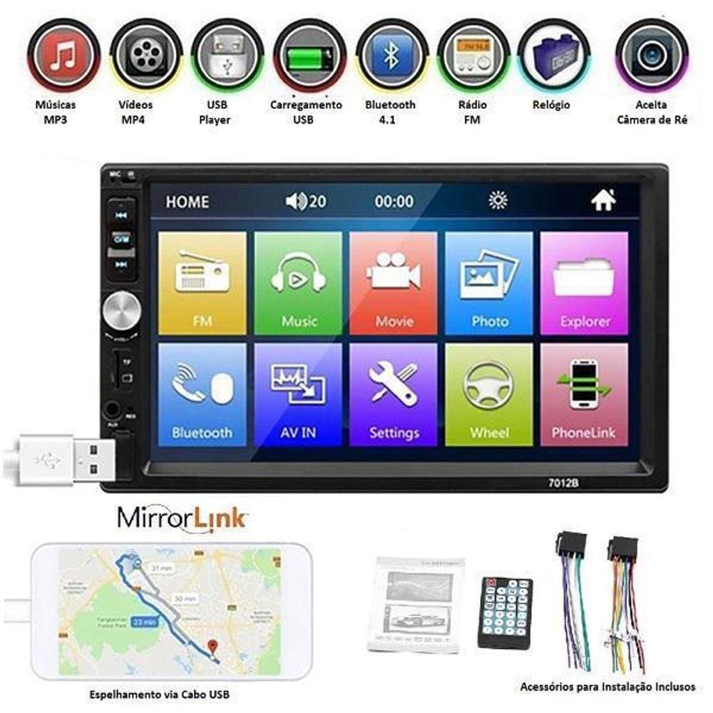 Central multimidia pioneer 62 polegadas com espelhamento | Pontofrio