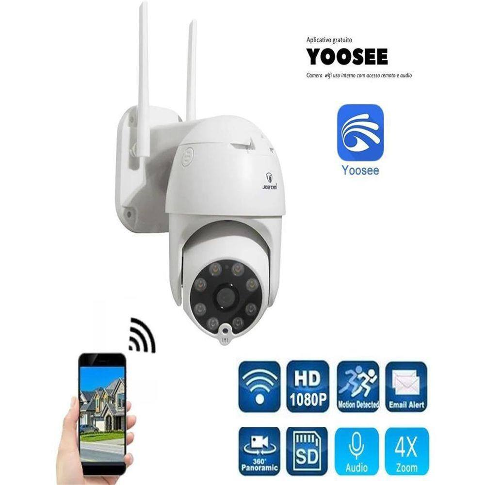 Camera de segurança wifi jortan | Pontofrio