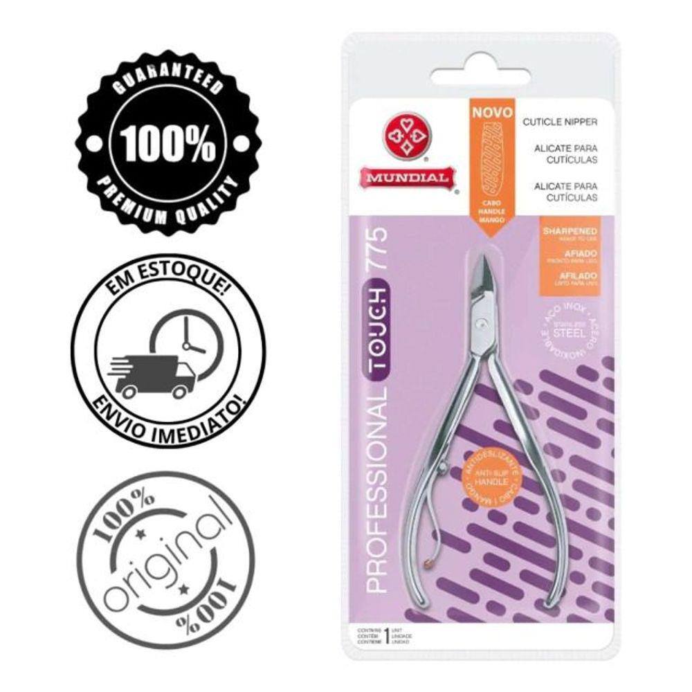 Alicate cuticula mundial professional inox | Pontofrio