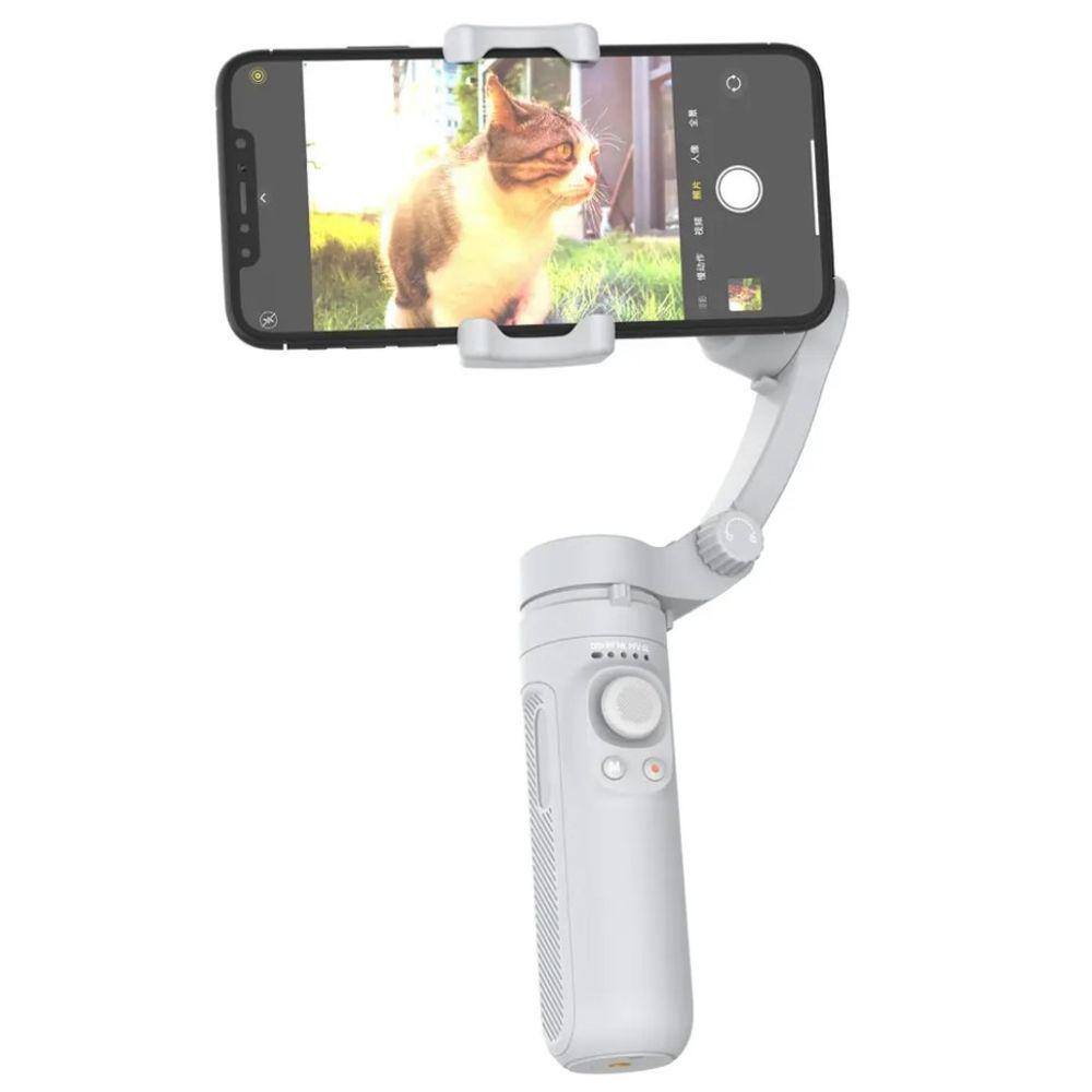 Estabilizador celular gimbal 3 eixos mtg 3030 tomate | Pontofrio
