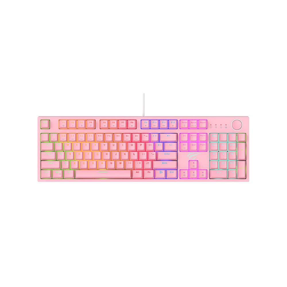 Teclado mecanico rosa | Pontofrio