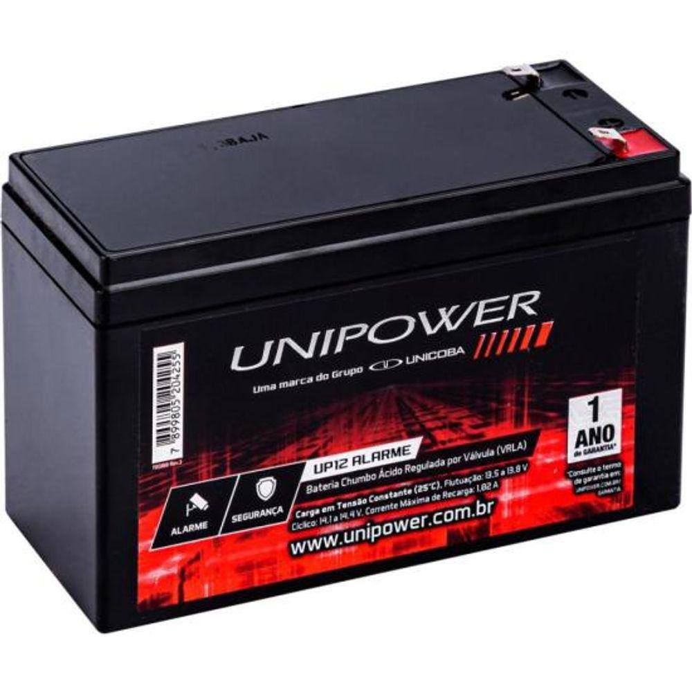 Bateria selada 12v 5ah first power fp1250 | Black Friday Pontofrio