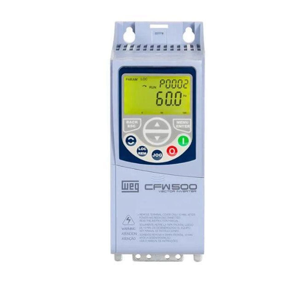 Inversor frequencia weg cfw500 30cv 380v 49a com entrada trifasica e ...