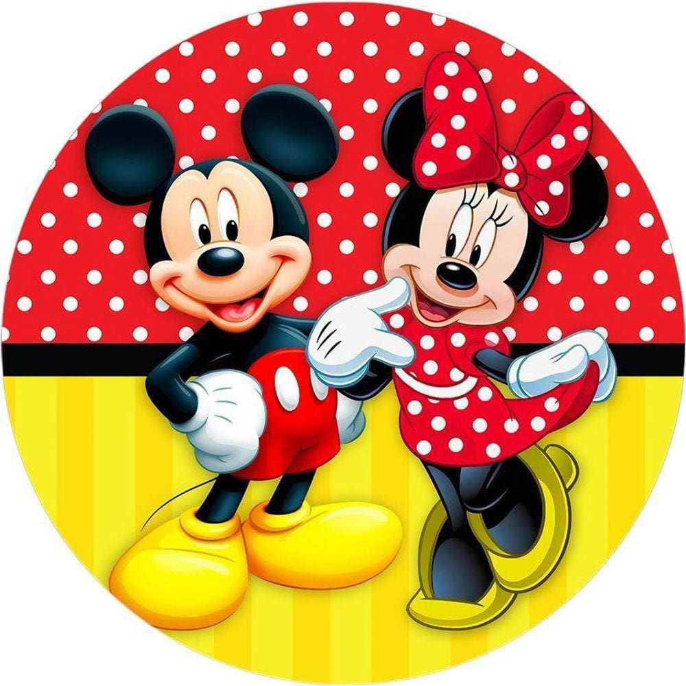 Painel redondo do mickey | Pontofrio