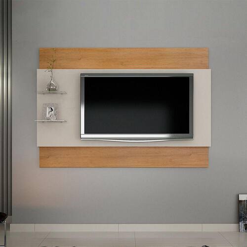 Painel para TV até 65 Polegadas 2 Prateleiras | Ponto