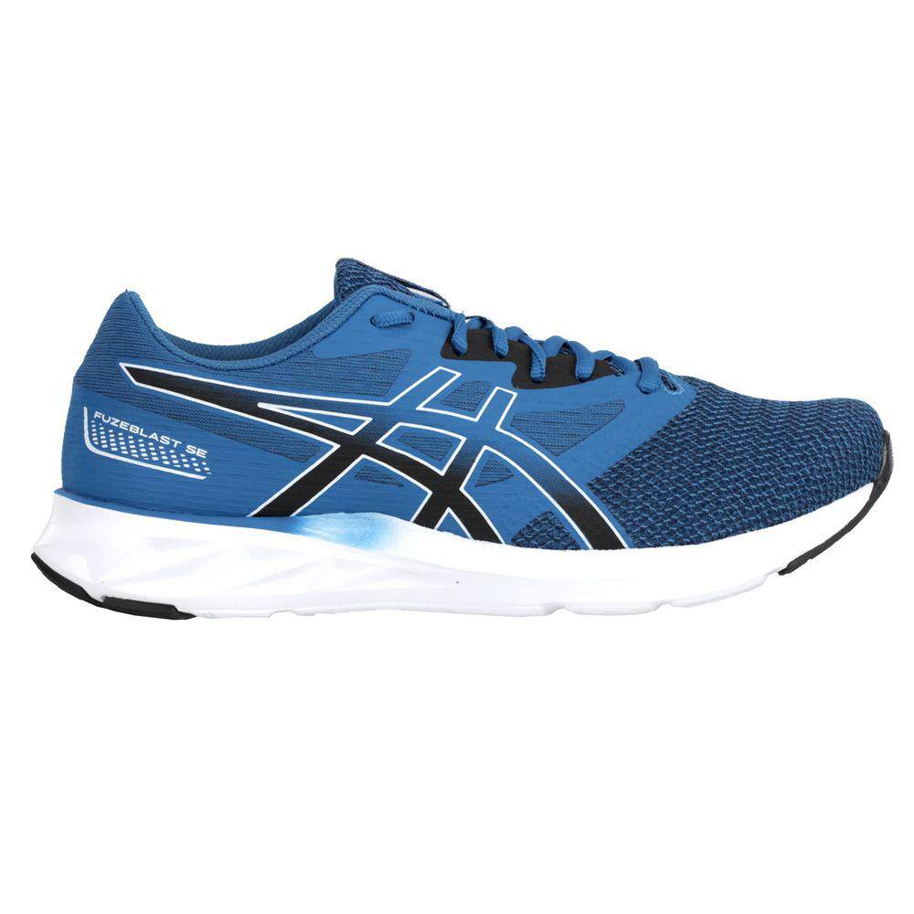 Tenis asics azul masculino | Pontofrio