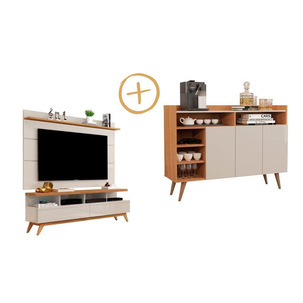 Buffet aparador e rack painel | Pontofrio