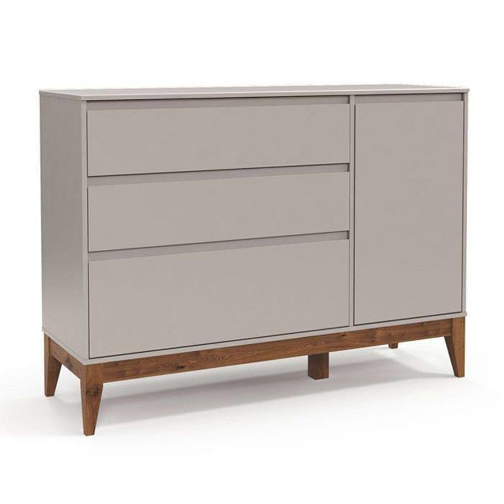 Comoda nature cinza eco | Pontofrio