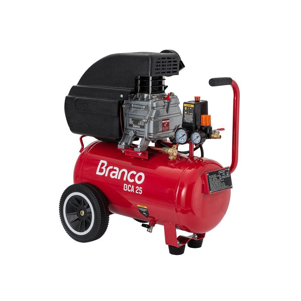 Compressor ar 120 libras 25 litros gama | Pontofrio