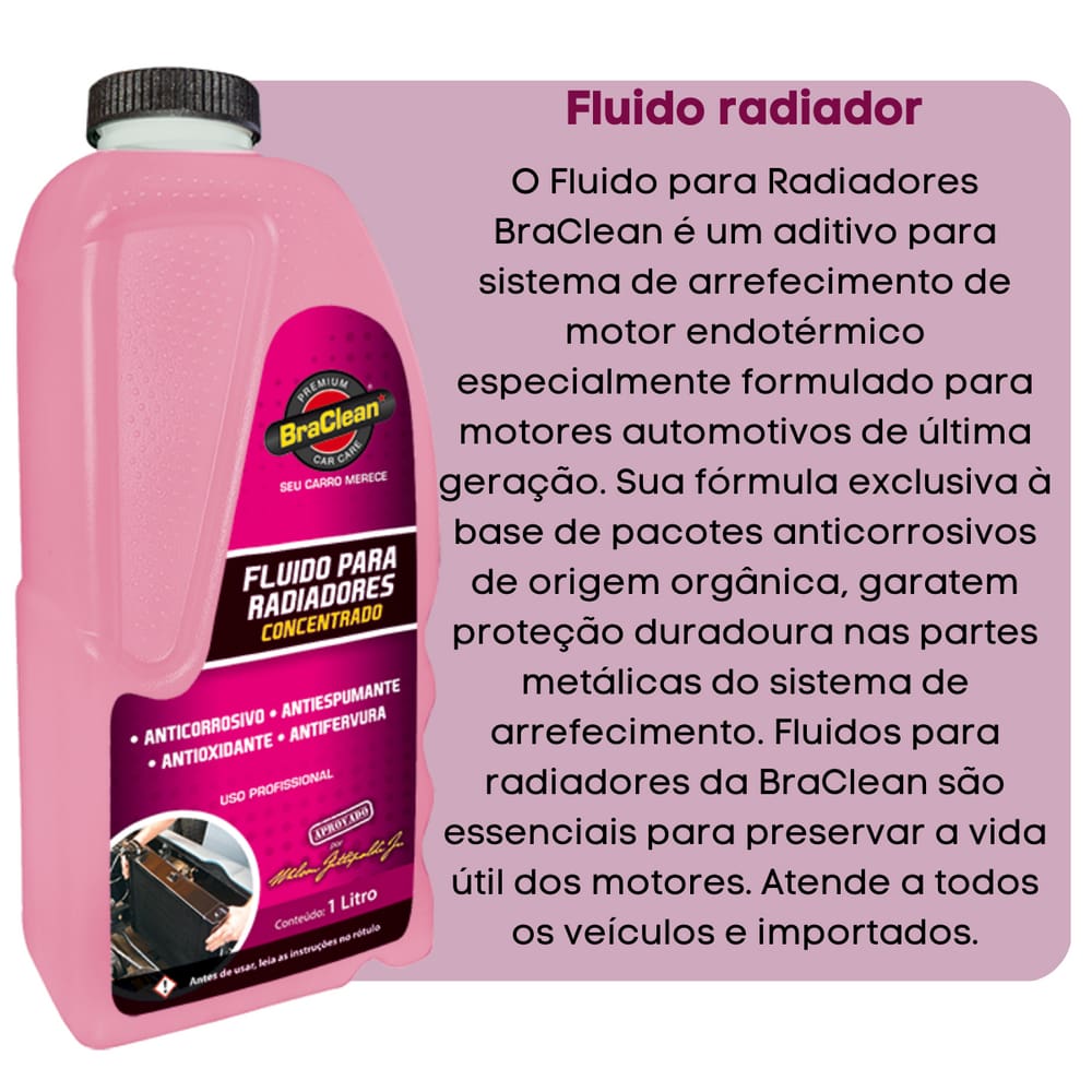 Liquido que colocar no radiador | Pontofrio