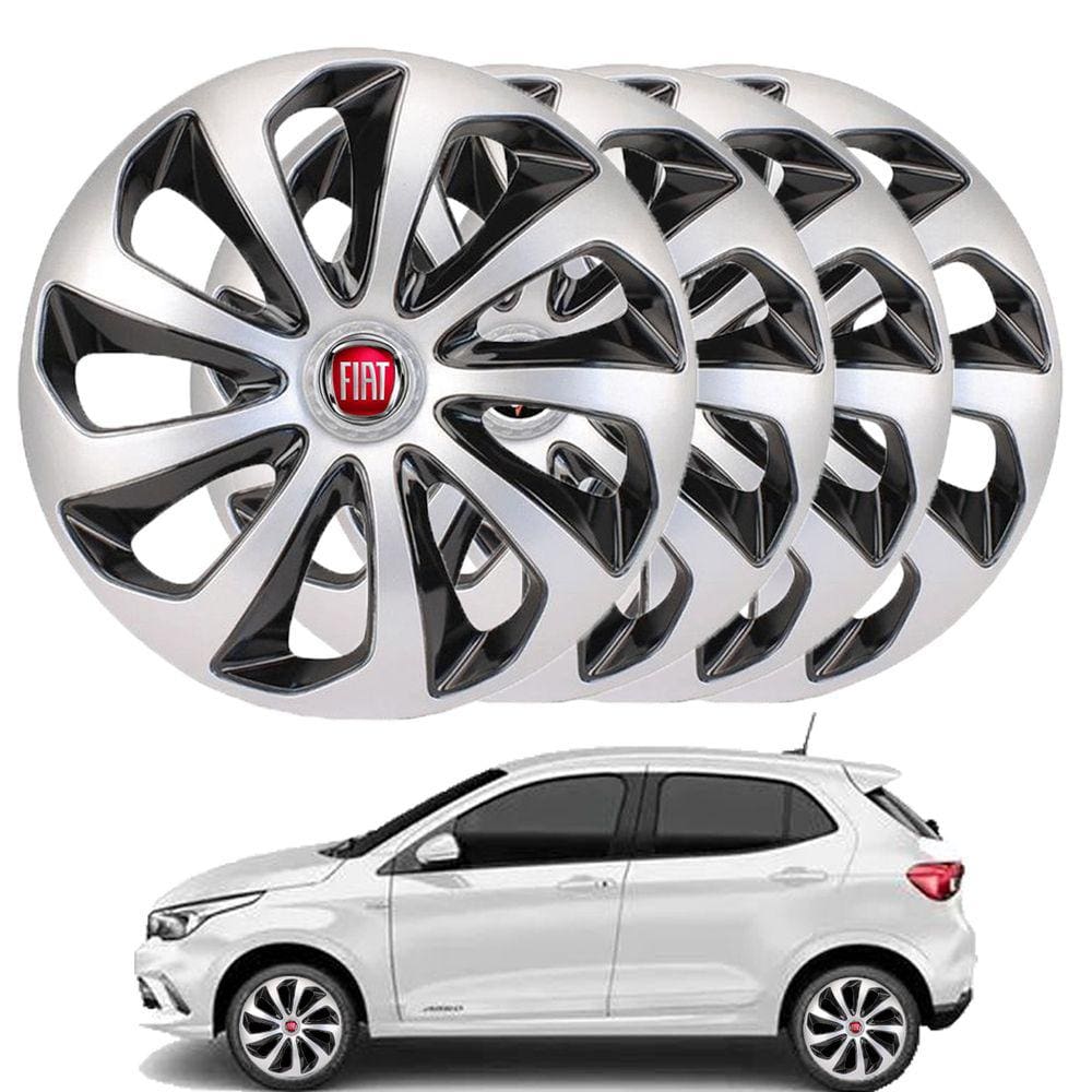 Roda fiat argo aro 14 uno palio cronos zk860 jogo bico | Pontofrio