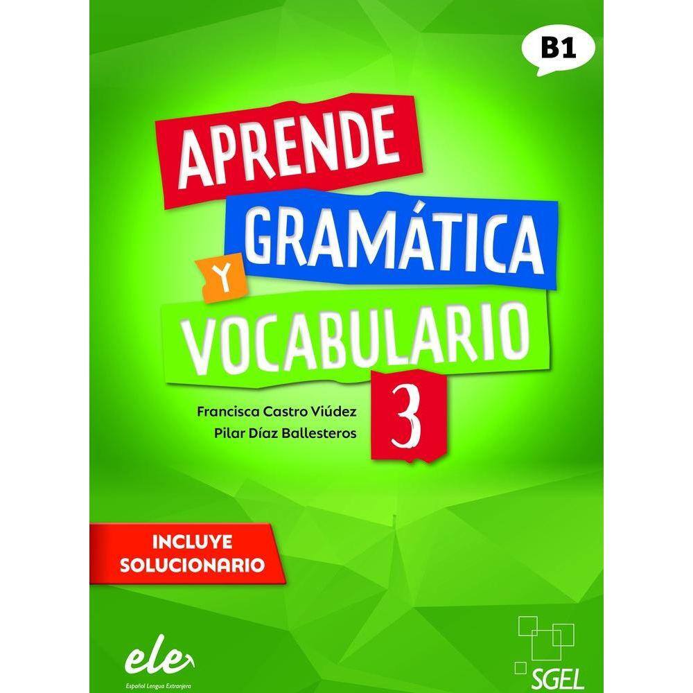 Aprende gramatica y vocabulario 2 sgel | Pontofrio