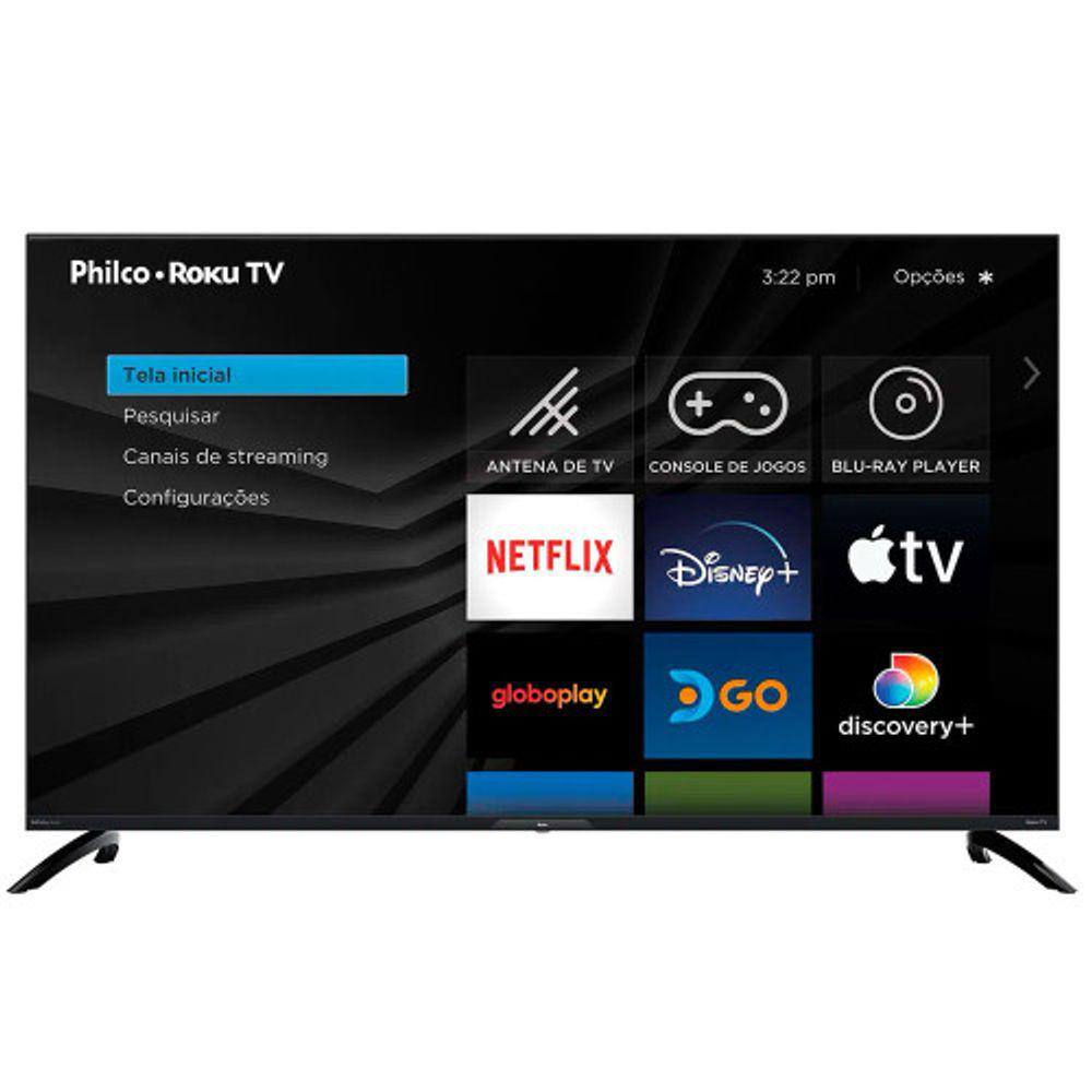 Smart tv philco 50 polegadas 4k | Pontofrio