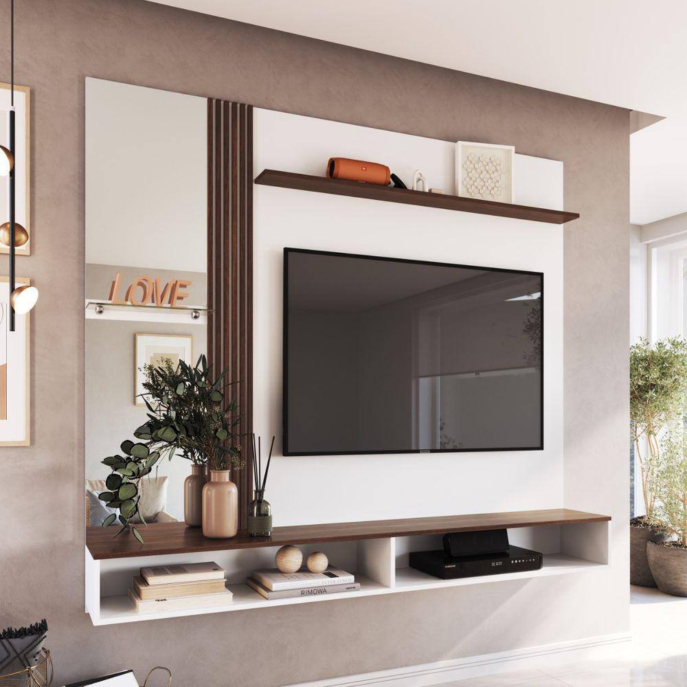 Painel com espelho tv 50 polegadas | Pontofrio