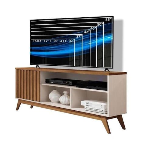 Rack Retrô TV Até 60 Polegadas | Ponto