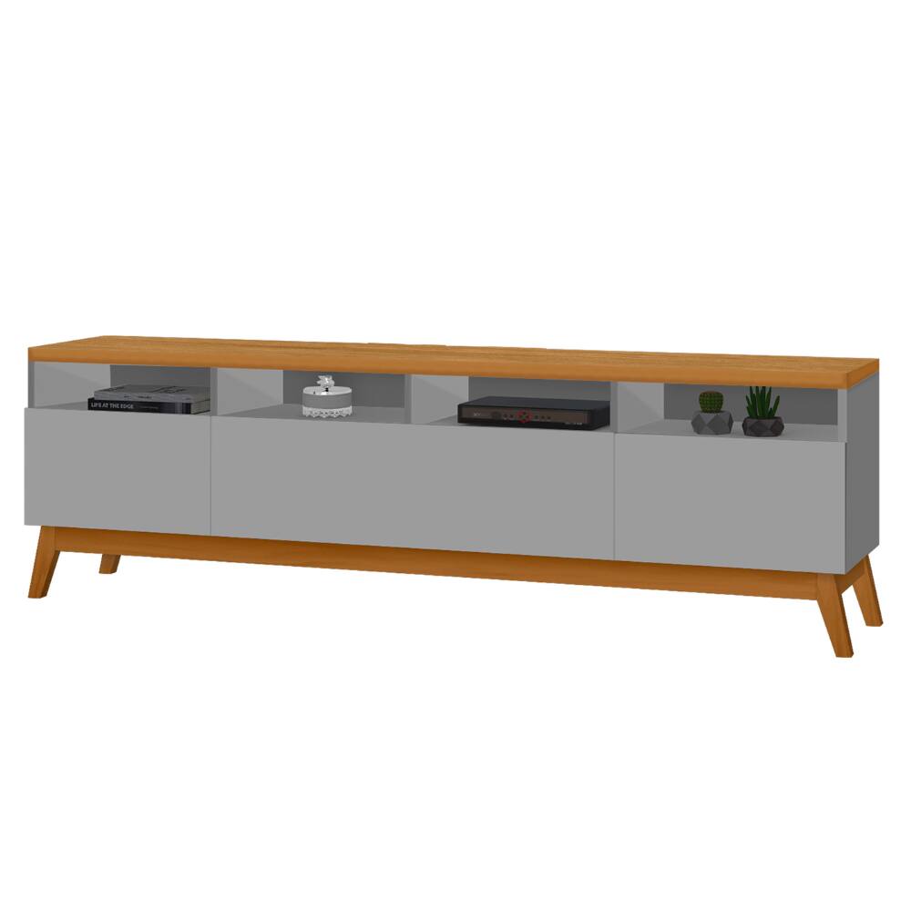 Rack cinza e pinus | Pontofrio