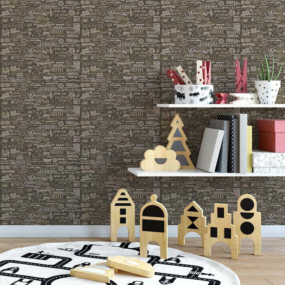 Papel parede rock | Pontofrio