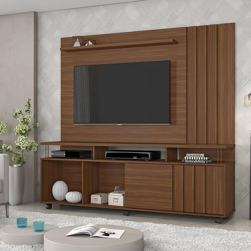 Rack sem painel tv com 75 polegadas | Pontofrio