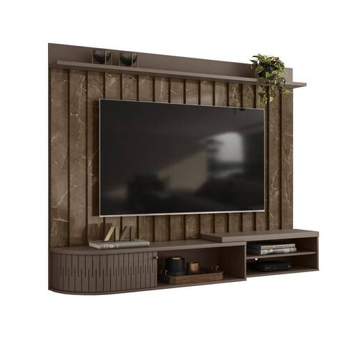 Rack com Painel Ripado TV 75 Polegadas | Ponto