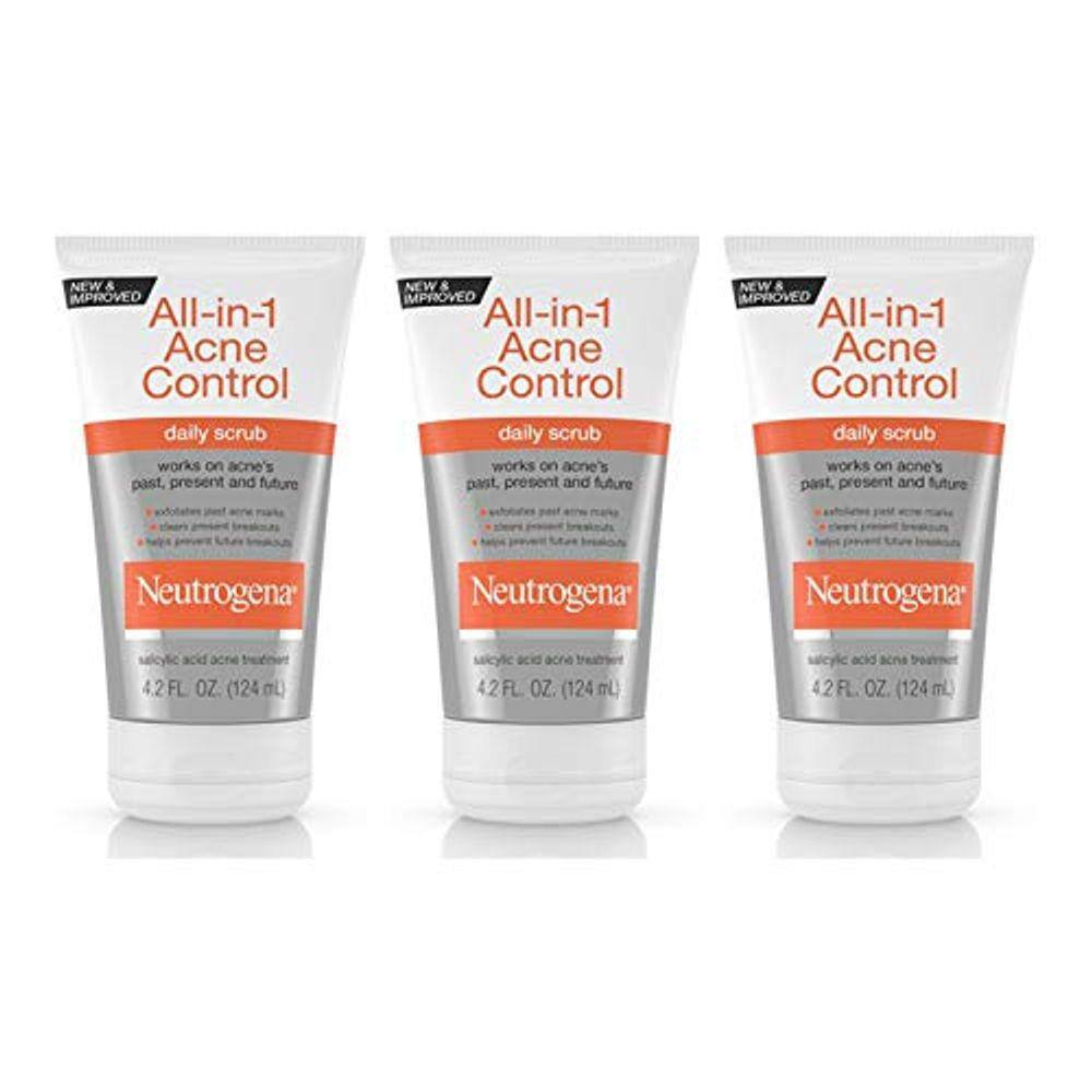 All in 1 acne control neutrogena como usar | Pontofrio