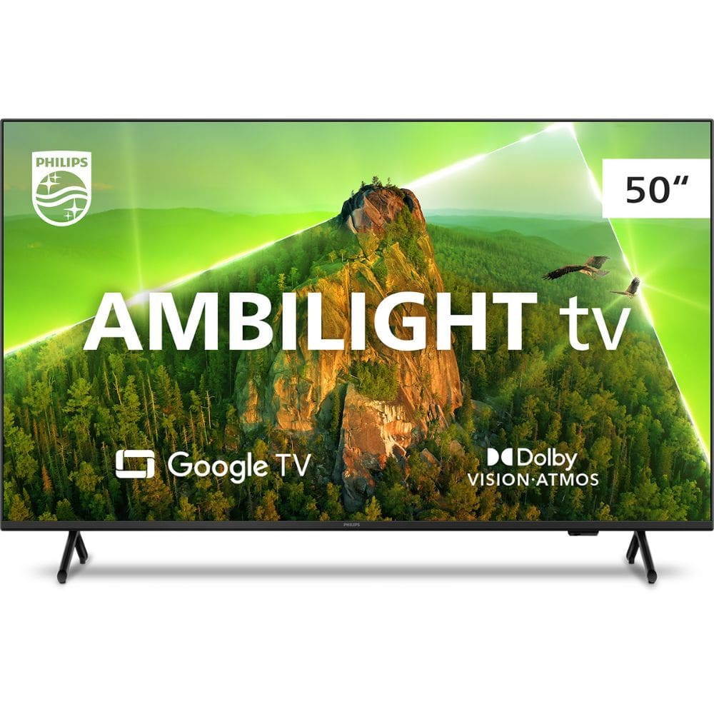 Tv philips 50 4k | Pontofrio