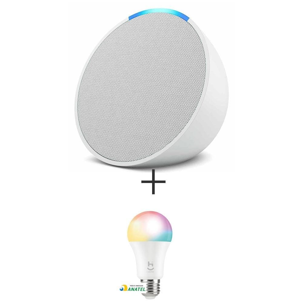 Echo Pop Compacto Smart Speaker com Alexa | Pontofrio
