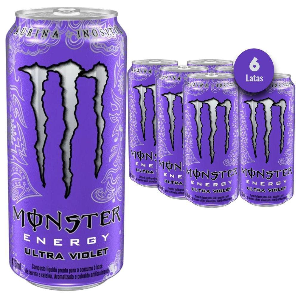 Todas as latas da monster | Pontofrio
