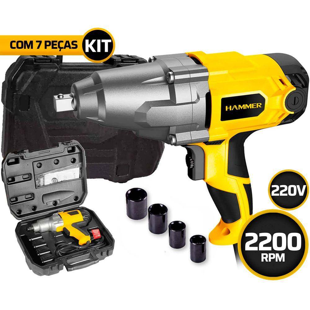 Chave de impacto eletrica 1 2pol 900w cid 900 dwt | Pontofrio