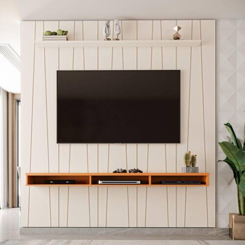 Painel Ripado para TV Até 75 Polegadas | Ponto