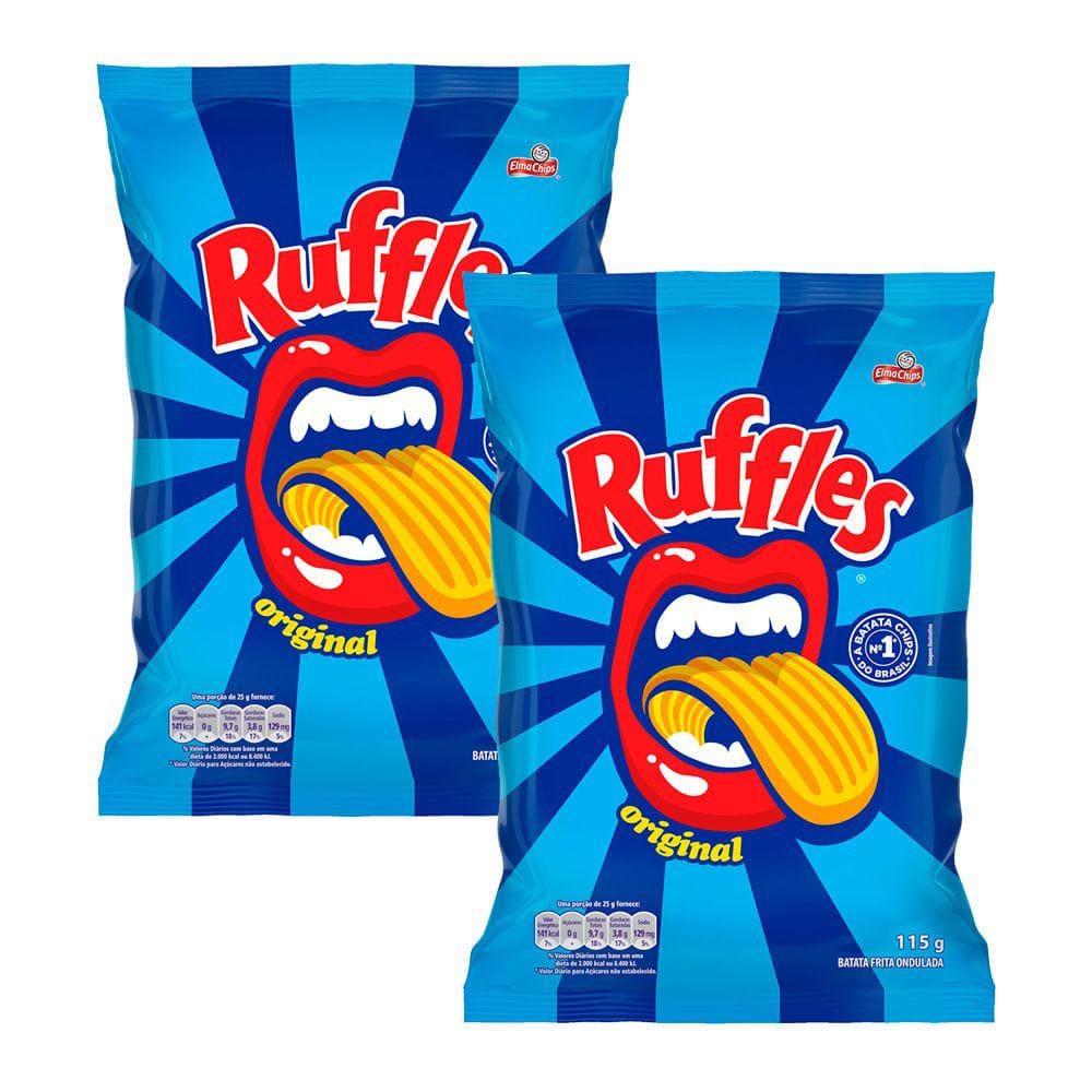 Batata ruffles tradicional | Pontofrio