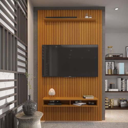 Painel Ripado para TV Até 55 Polegadas | Ponto