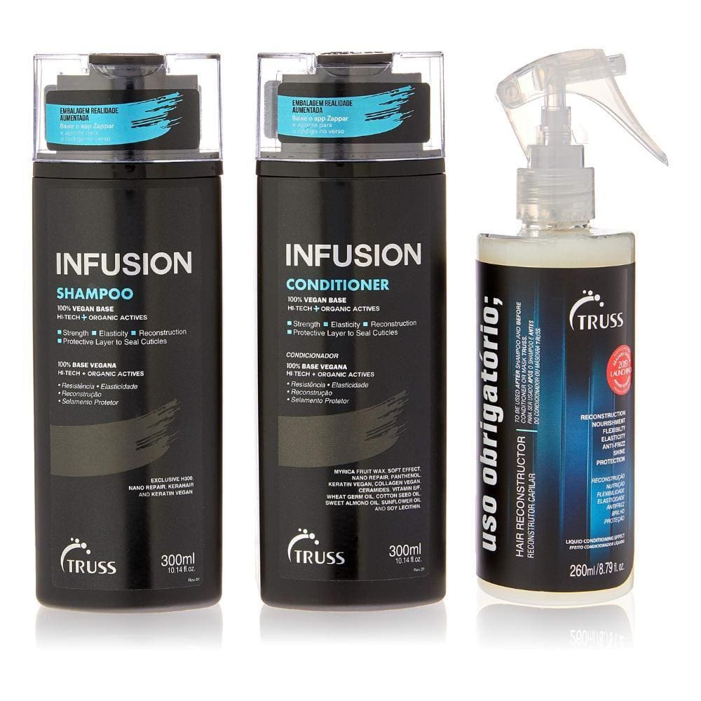 Infusion truss antes e depois | Pontofrio