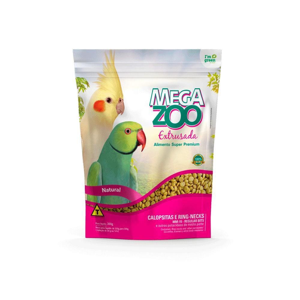 Racao extrusada nutropica calopsita | Pontofrio Racao extrusada nutropica calopsita | Pontofrio