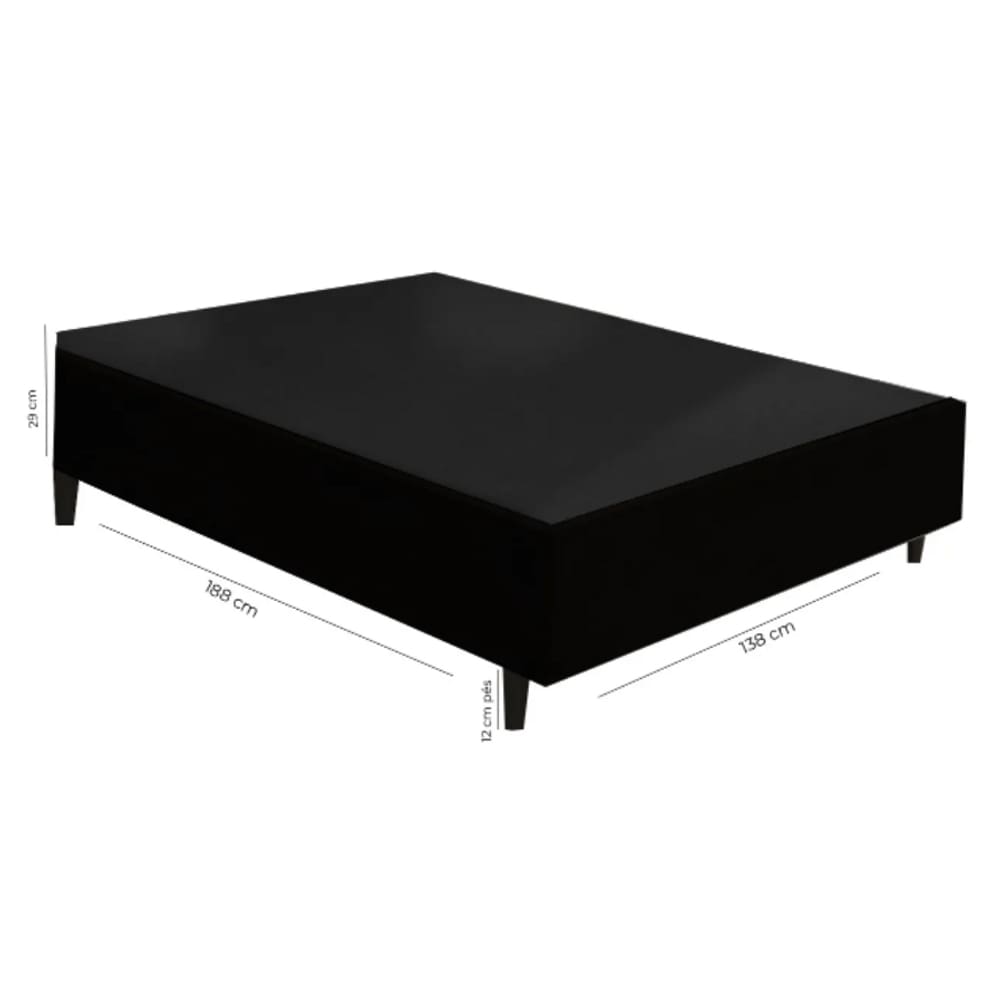 Base cama box mas barata | Black Friday Pontofrio