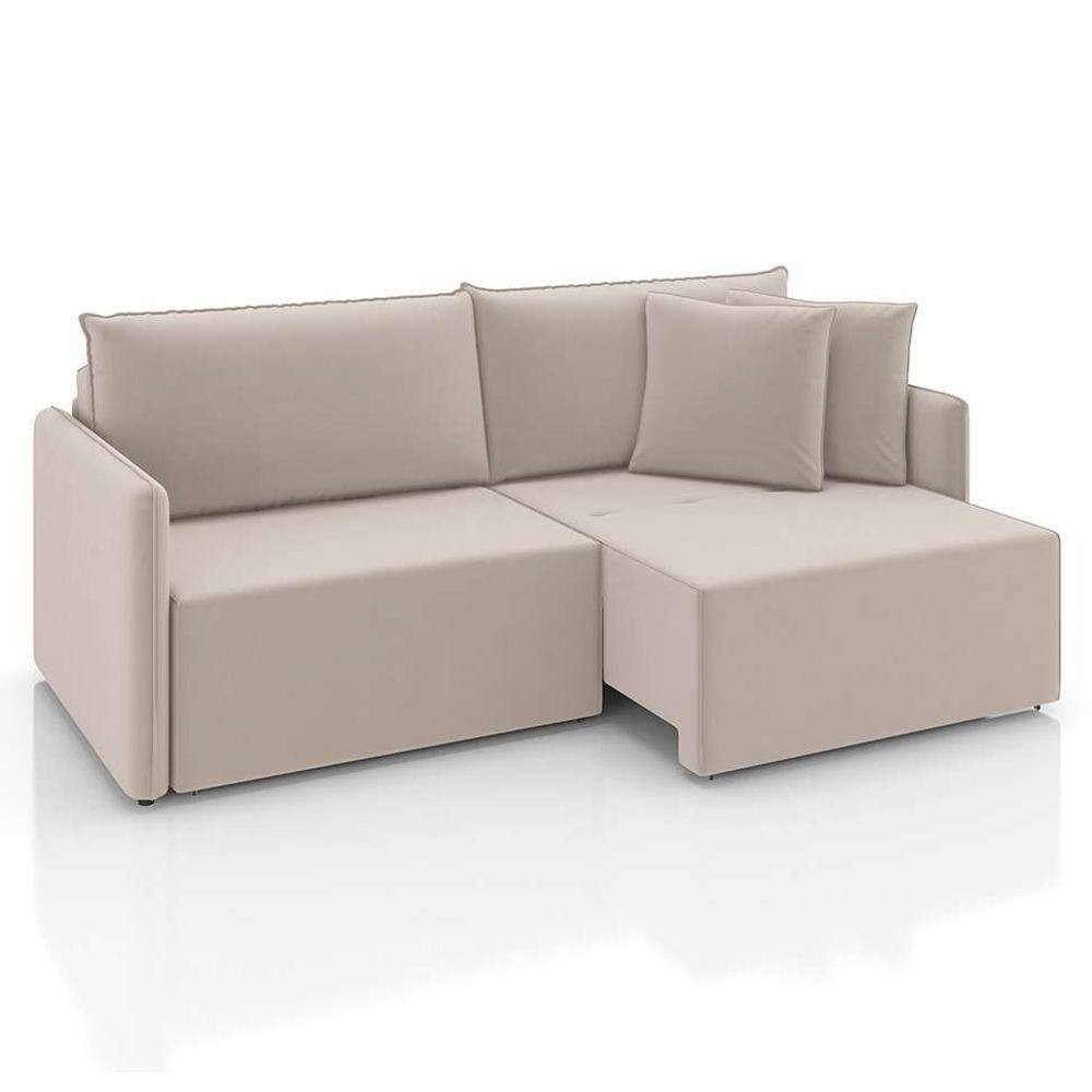 Sofa retratil creme | Pontofrio