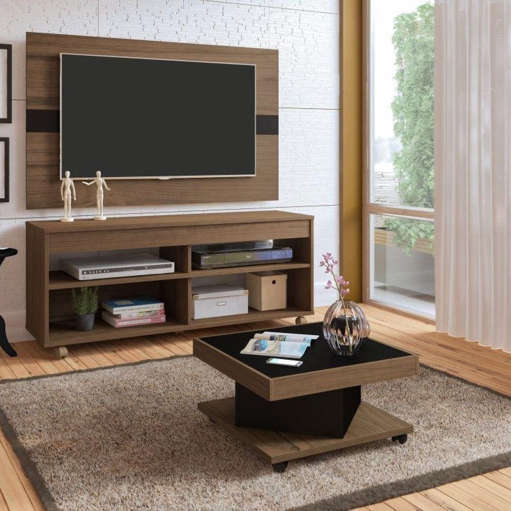 Sala completa com rack painel | Pontofrio