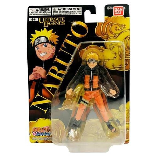 Boneco Naruto Uzumaki Shippuden Bandai 12Cm | Ponto