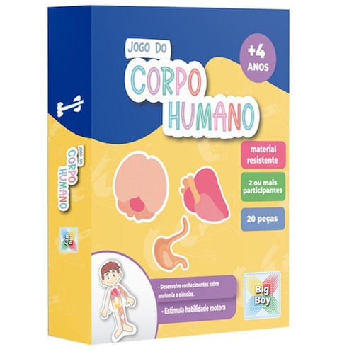 Jogo Educativo Introdução Ao Corpo Humano | Ponto