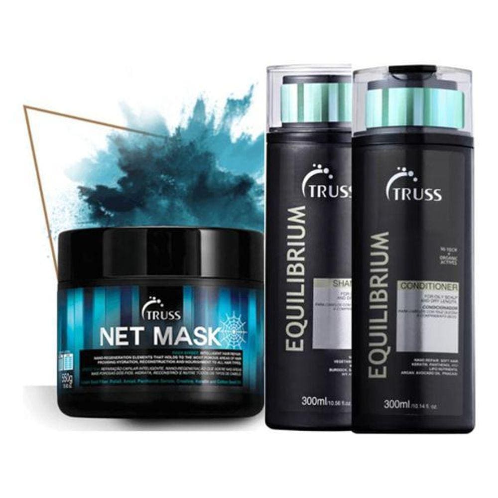 Mascara capilar truss net mask profissional | Black Friday Pontofrio