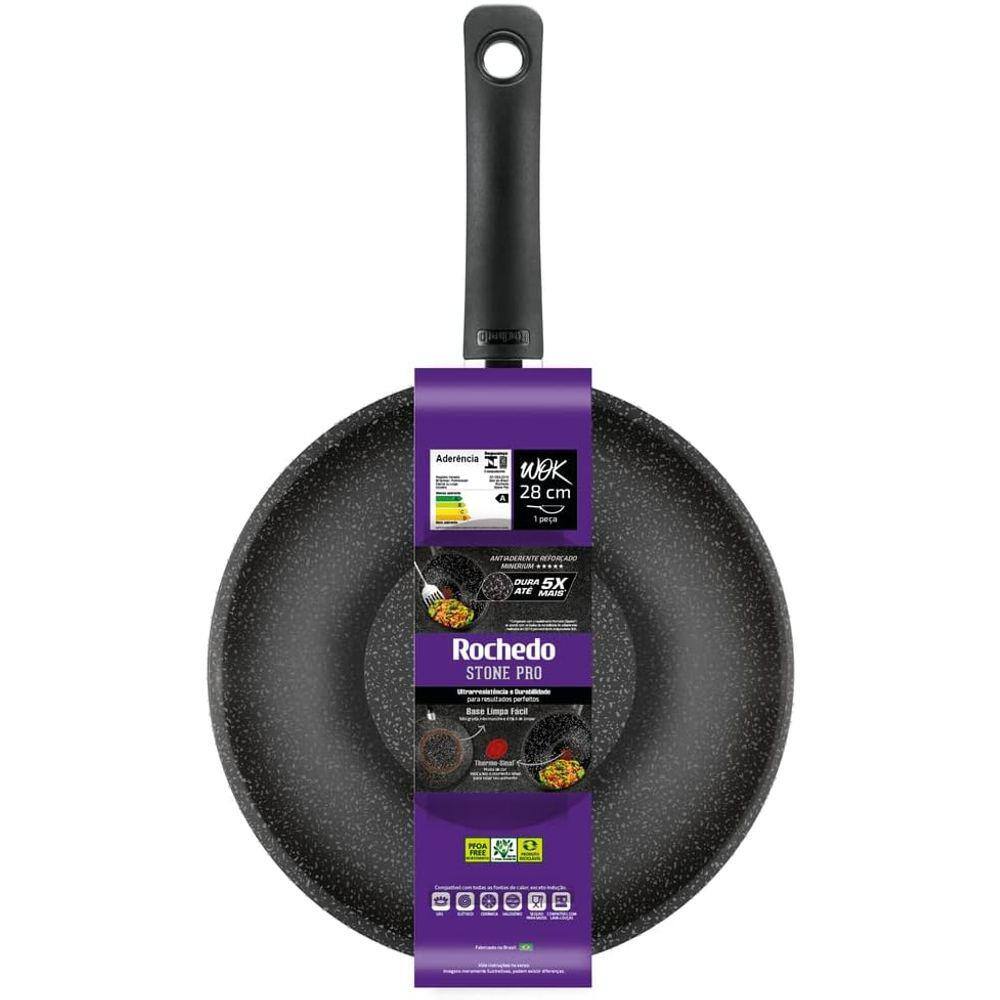 Frigideira wok rochedo pro | Pontofrio