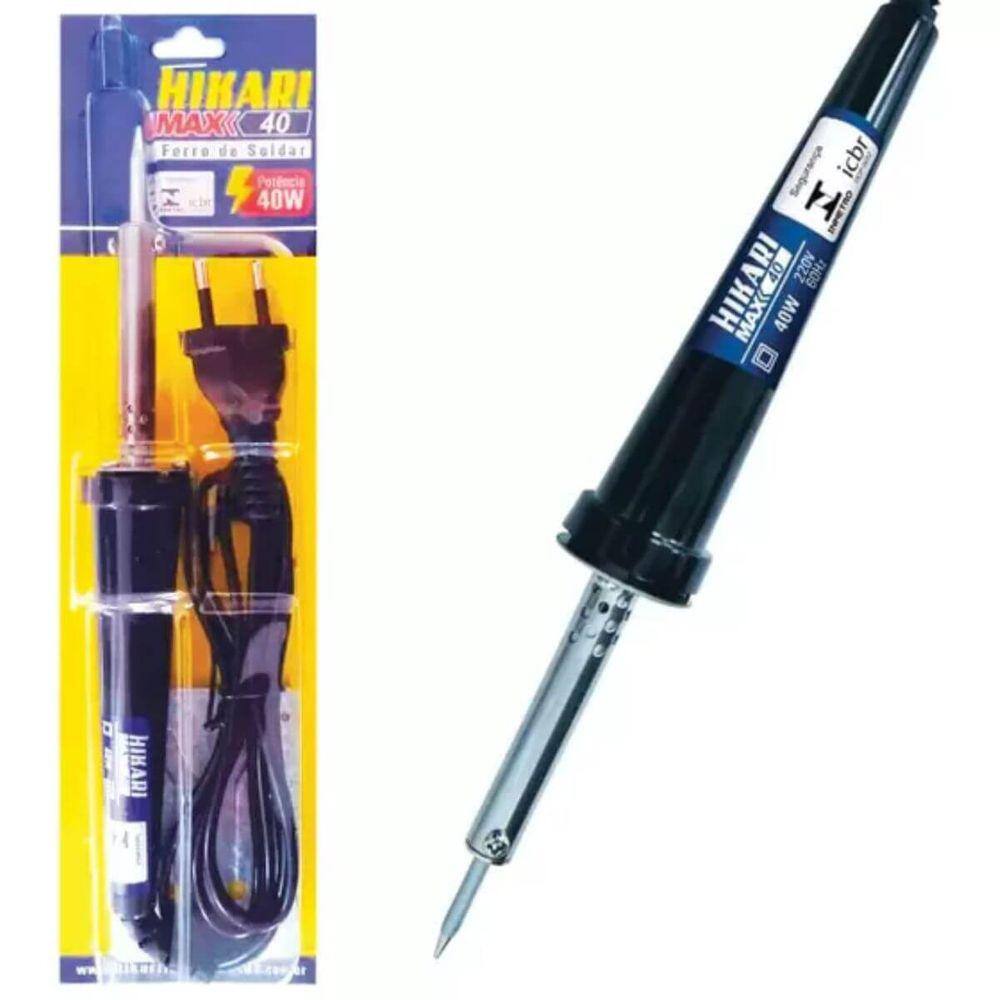 Ferro soldar hikari max 40 | Pontofrio