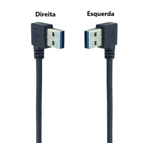 Cabo USB-C 3.1 para USB-A Virado a Esquerda | Ponto