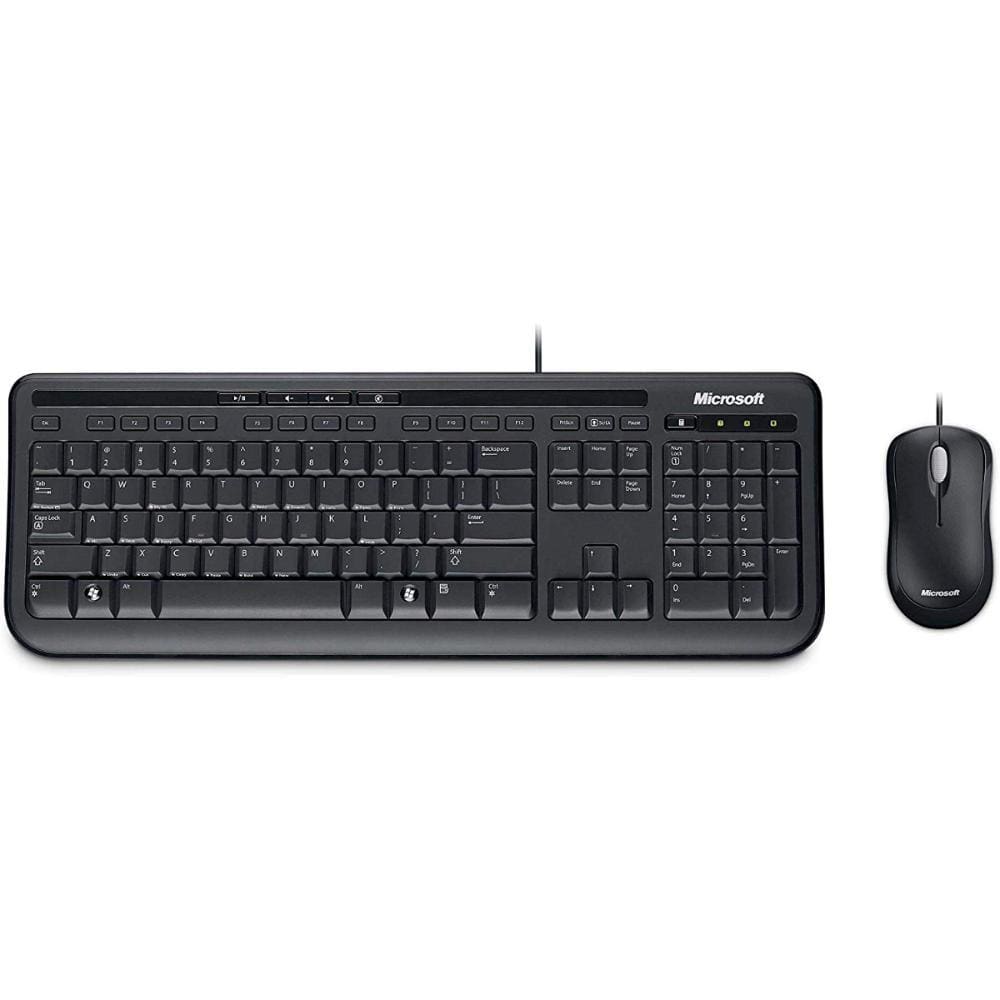 Teclado e mouse Microsoft wired | Pontofrio