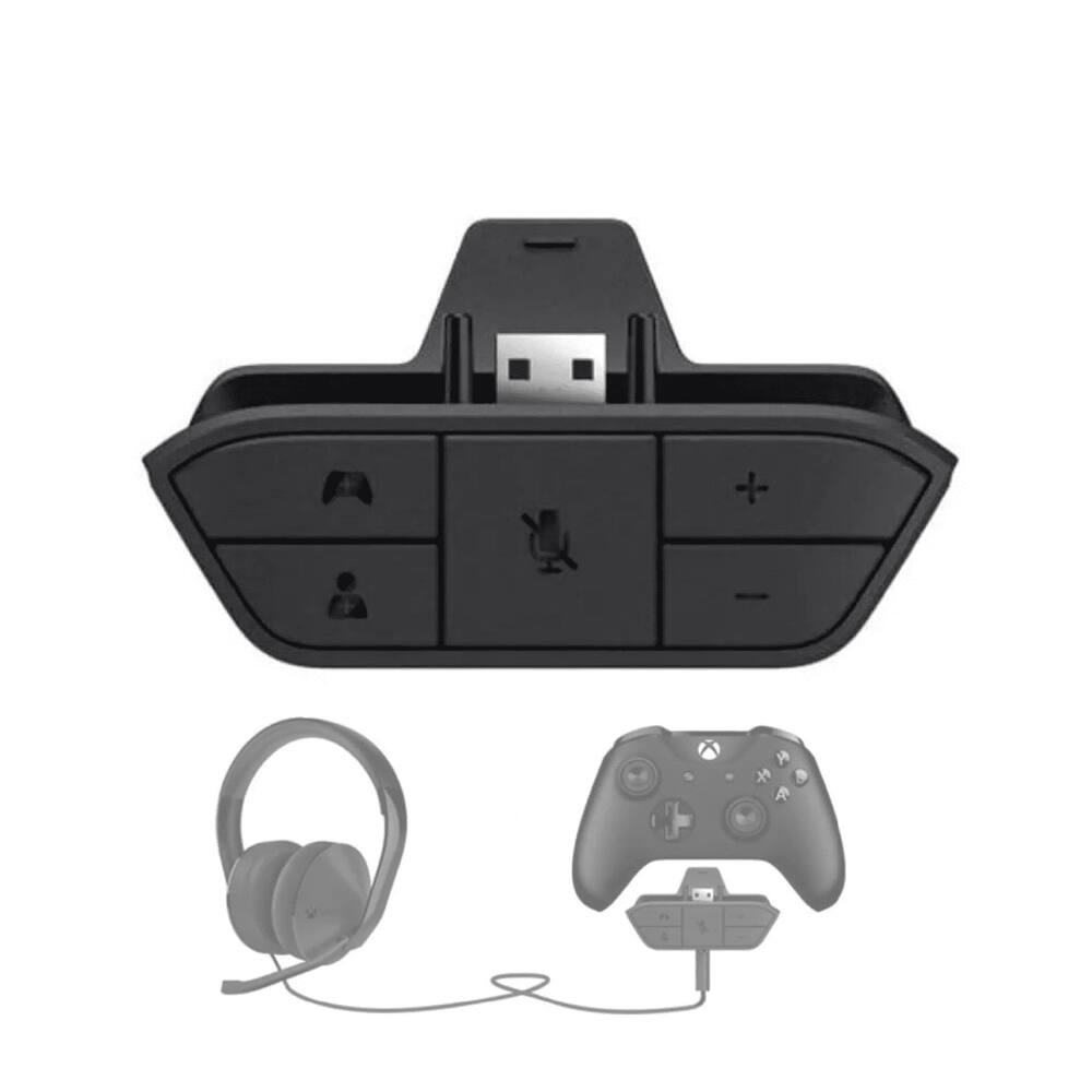Para xbox one stereo headset adaptador audio controlador | Pontofrio