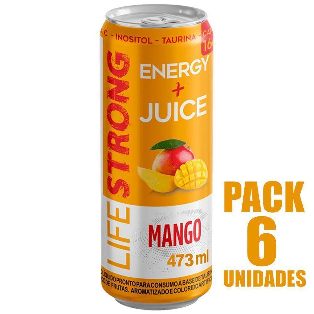 Energetico life strong energy drink 6 unidades | Pontofrio