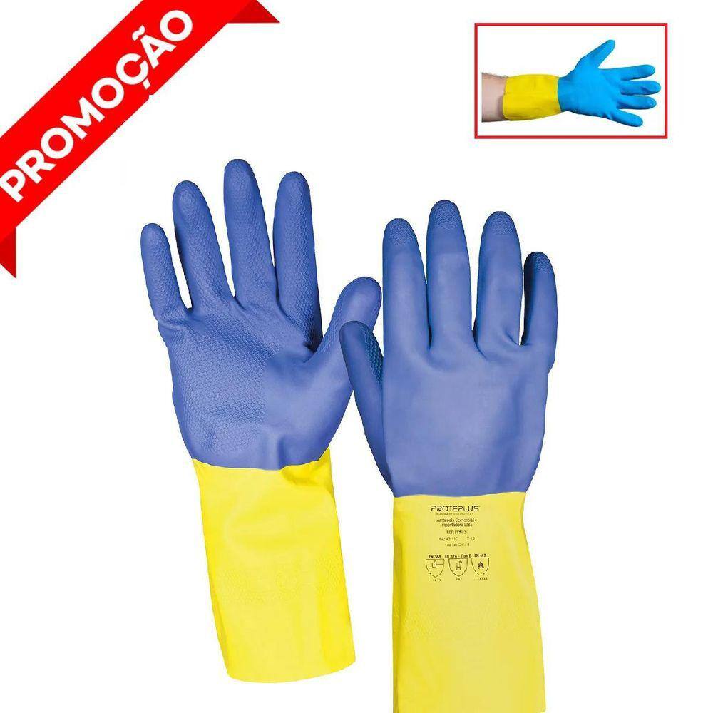 Luva latex nitrilico solvex ansell 12 pares | Pontofrio