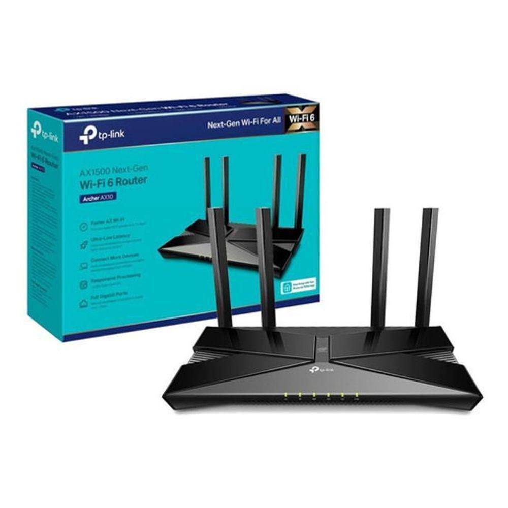 Roteador wi fi 6 ax1500 archer ax10 tp link | Pontofrio