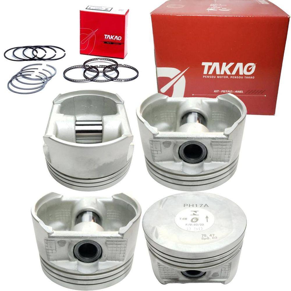 Jogo pistao 050 astra 20 flex | Pontofrio