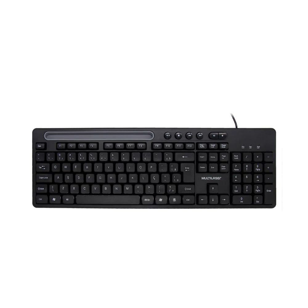 Teclado multilaser abnt2 tc218 | Pontofrio